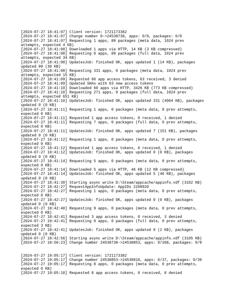 Appinfo Log | PDF | Cache (Computing) | Information Technology