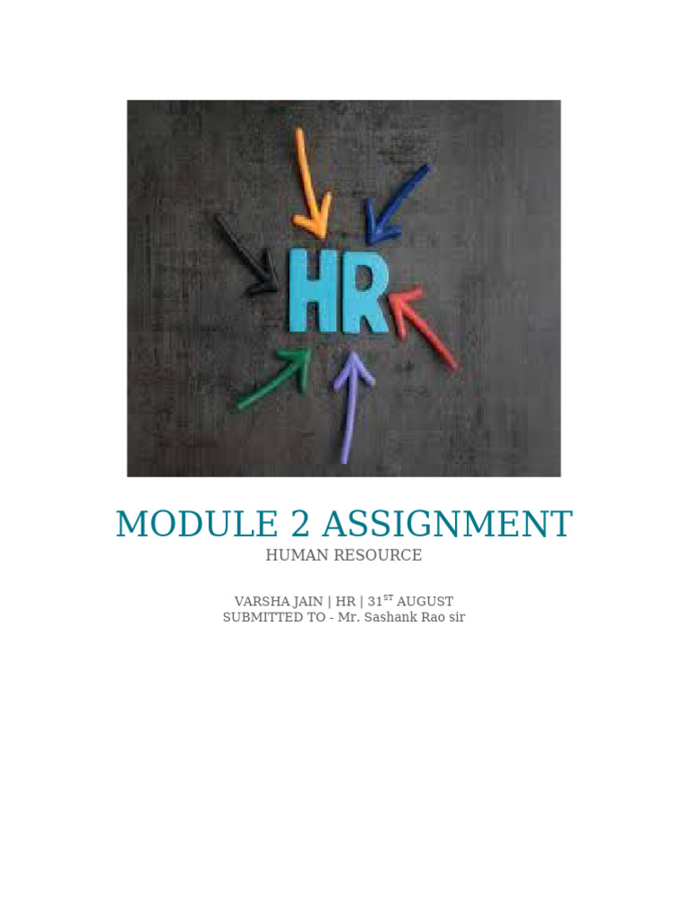 MODULE 2 | PDF | Recruitment | Human Resource Management