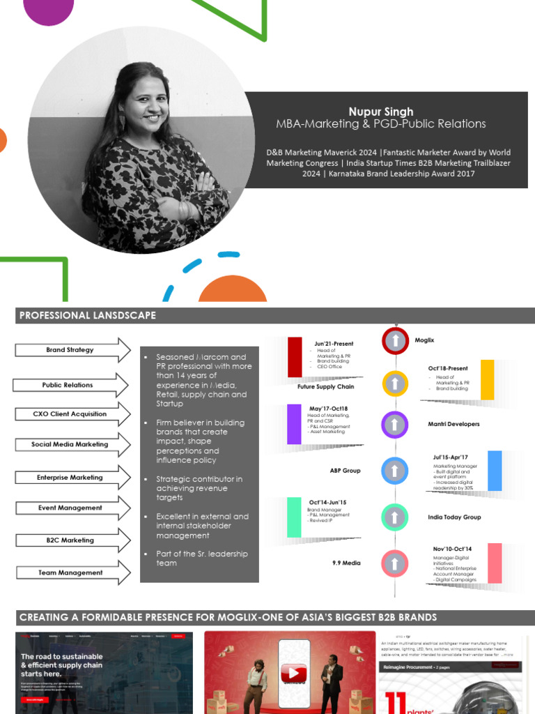 Nupur Singh-A Brief Storyboard | PDF | Marketing | Business