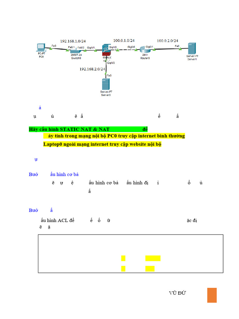 ASA - 8. NAT B4 | PDF