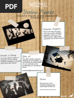 Puppet Show Planning Workbook | PDF | Puppetry | Entertainment