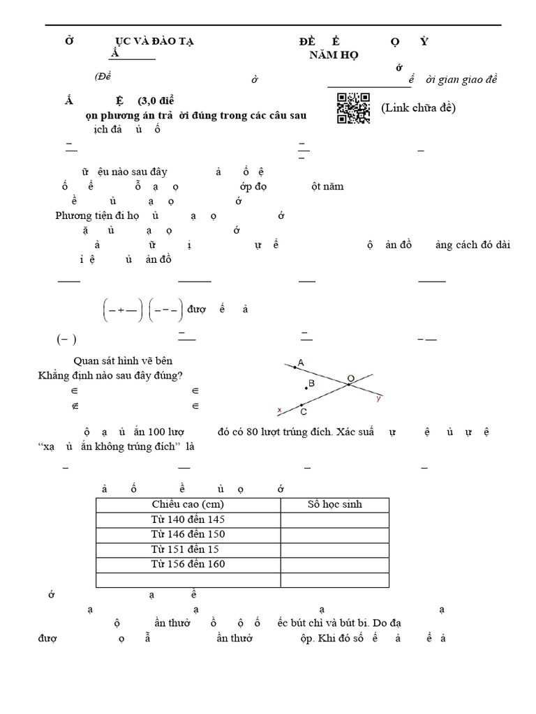 De Kiem Tra Cuoi Hoc Ky 2 Toan 6 Nam 2021 2022 So GDDT Bac Ninh | PDF