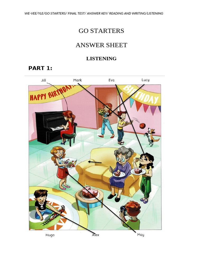 Answer Key Listening | PDF
