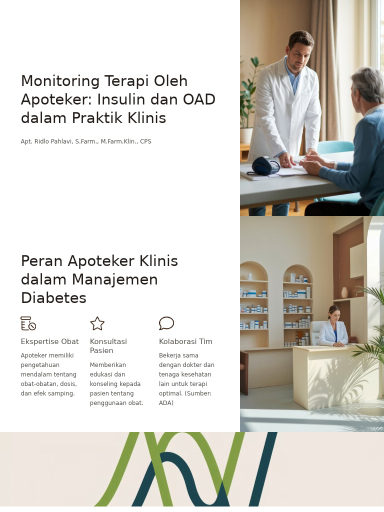 Monitoring Terapi Oleh Apoteker Insulin Dan OAD Dalam Praktik Klinis | PDF