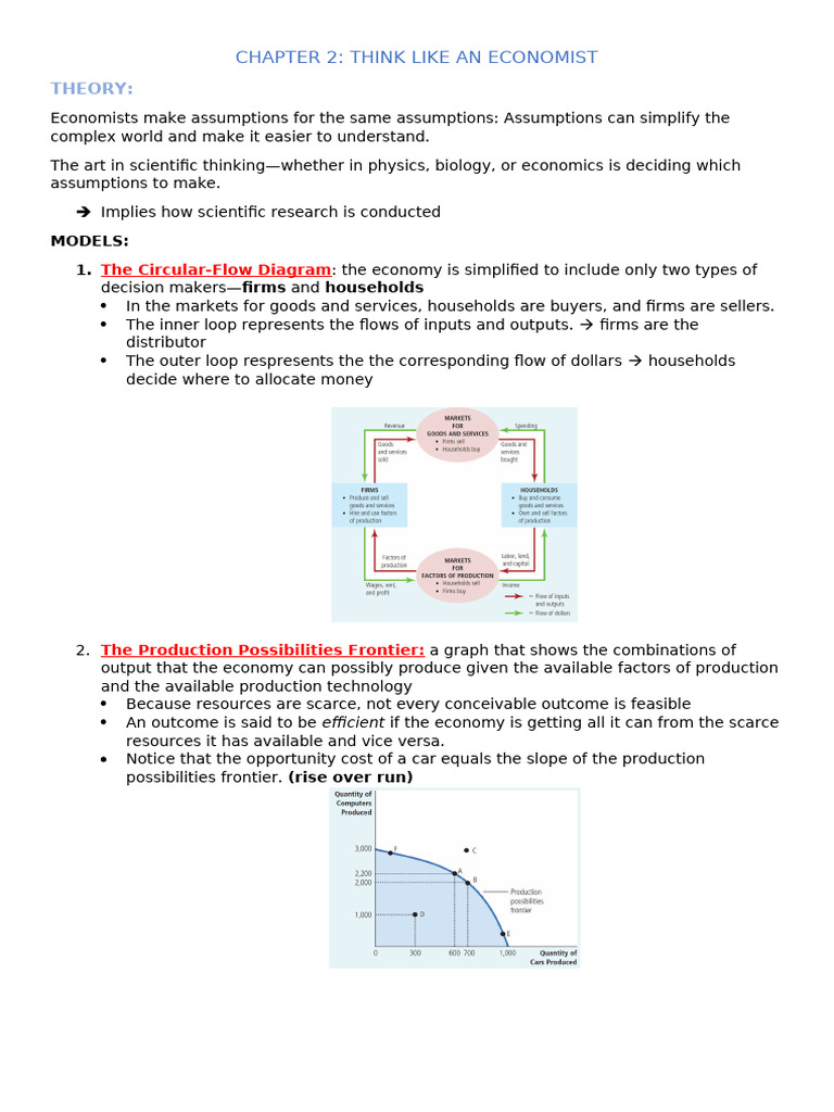 Microeconomics Notes | PDF