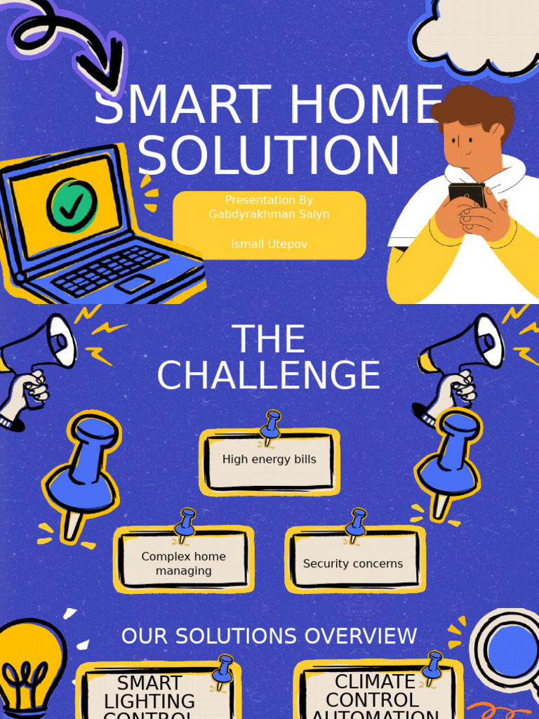 Blue and Yellow Illustrative Digital Education Presentation.pptx | PDF