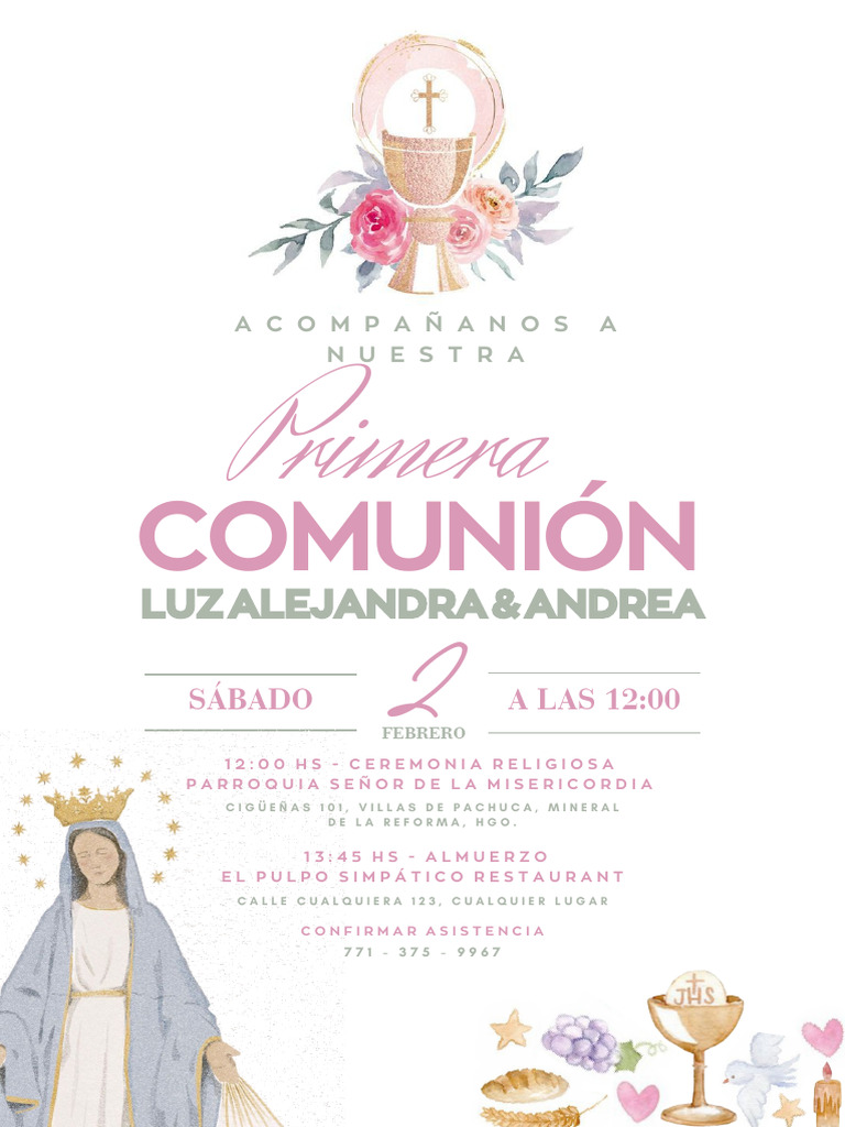 Invitación Casamiento Estético Blanco - 20250115 - 224223 - 0000 | PDF