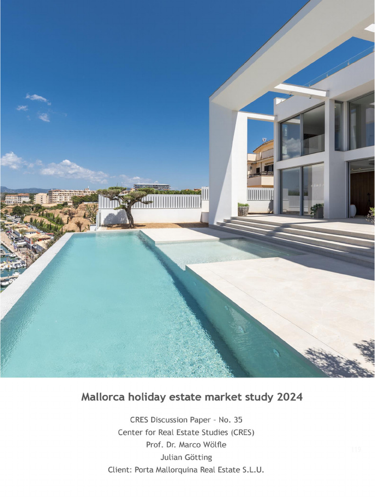 Mallorca Holiday Property Market Study 2024 | PDF | Luxury Goods ...