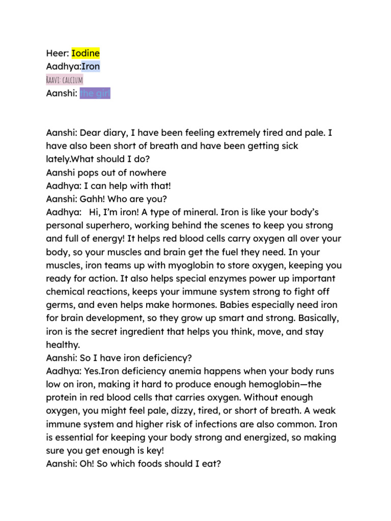 Vitamin Script | PDF | Iron | Vitamin D