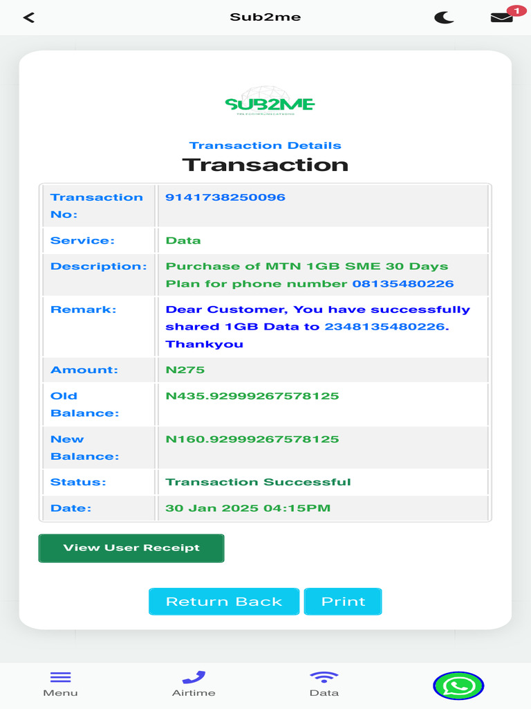 Transaction Details | PDF