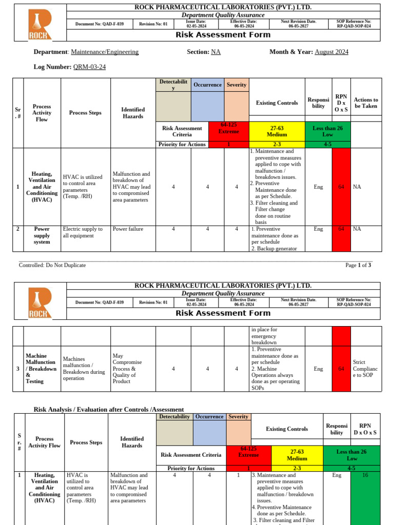 Risk Assessment Engineering 2024 | PDF | Risk | Risk Assessment