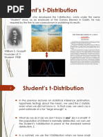 Understanding T Distribution and Critical Values | PDF | Standard ...