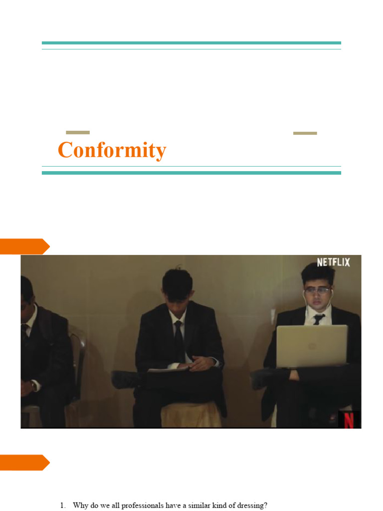 05 Conformity_Slides | PDF | Conformity | Social Psychology