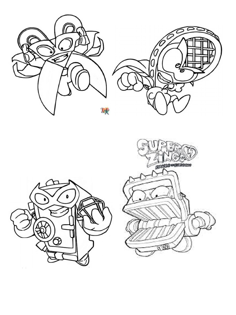 Superthings Colorear | PDF