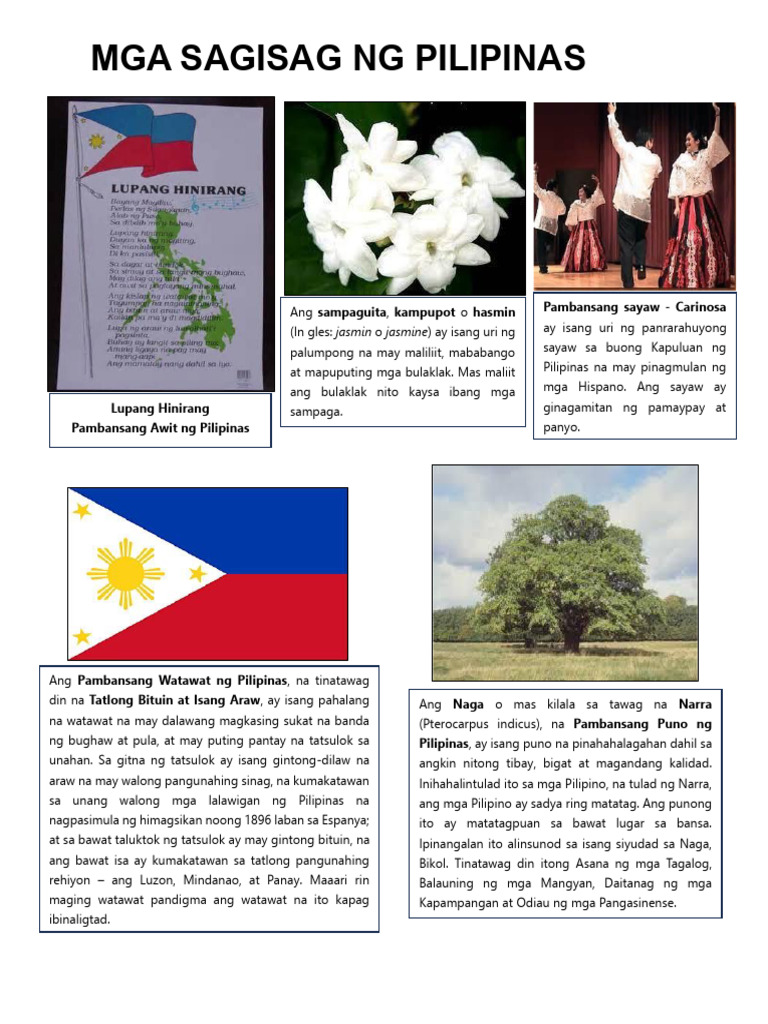 Mga Sagisag NG Pilipinas | PDF