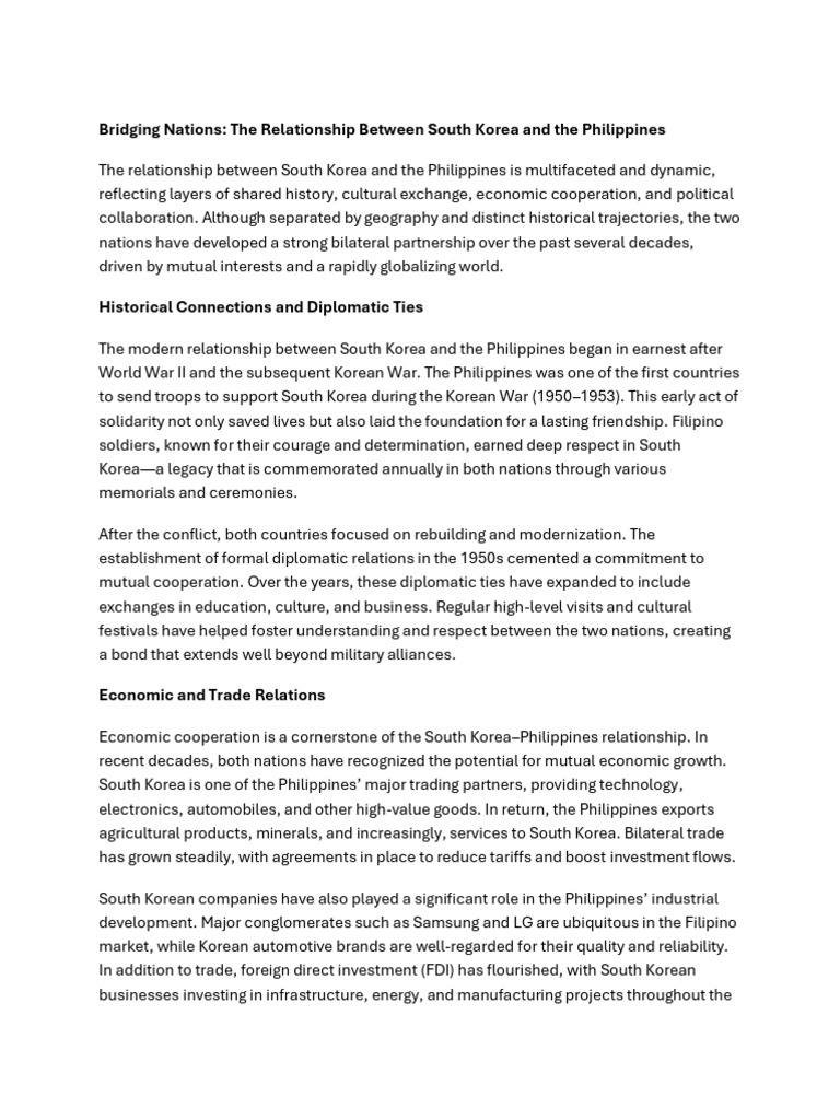 SKPH | PDF | South Korea | World Politics