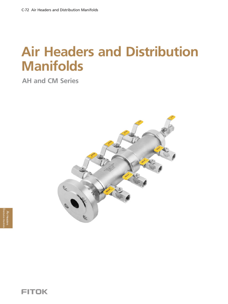 FITOK Air Headers and Distribution Manifolds EN | PDF | Plumbing ...