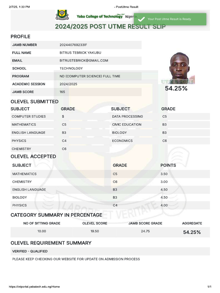 Bitrus Aggregate | PDF