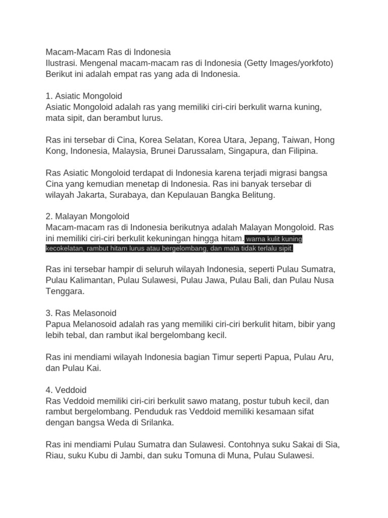 Macam-MACAM RAS | PDF