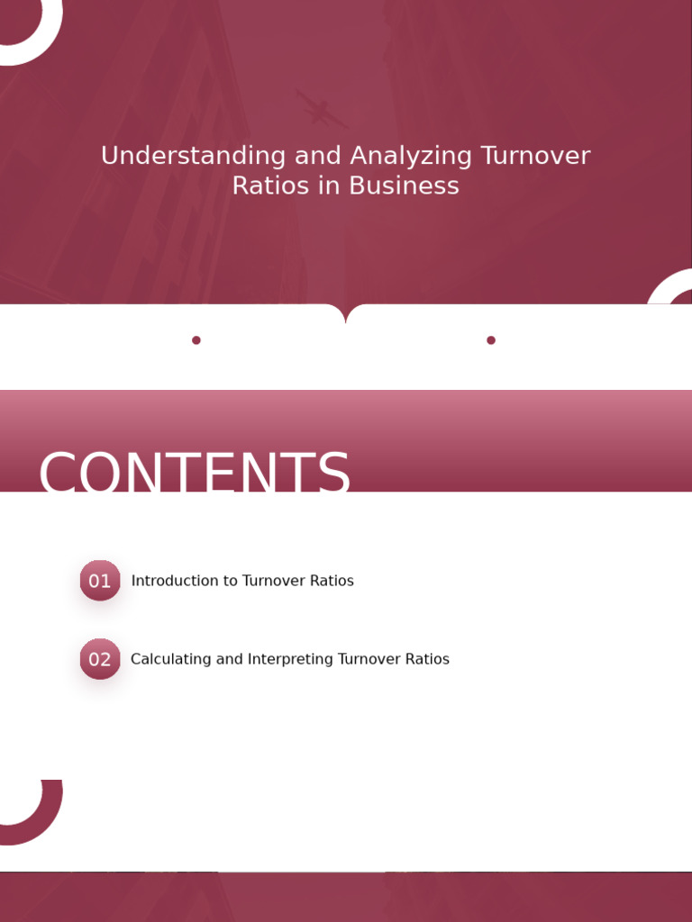 Analyzing Business Turnover Ratios | PDF | Revenue | Inventory