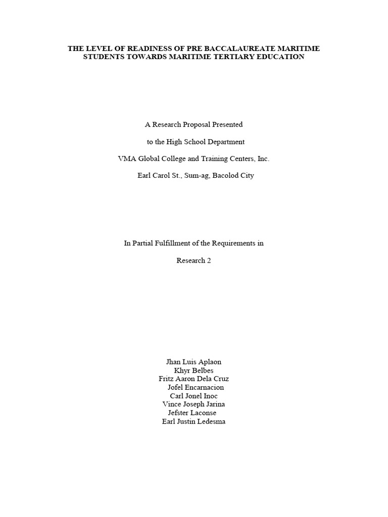 Sample Research Format | PDF | Educational Technology | Survey Methodology
