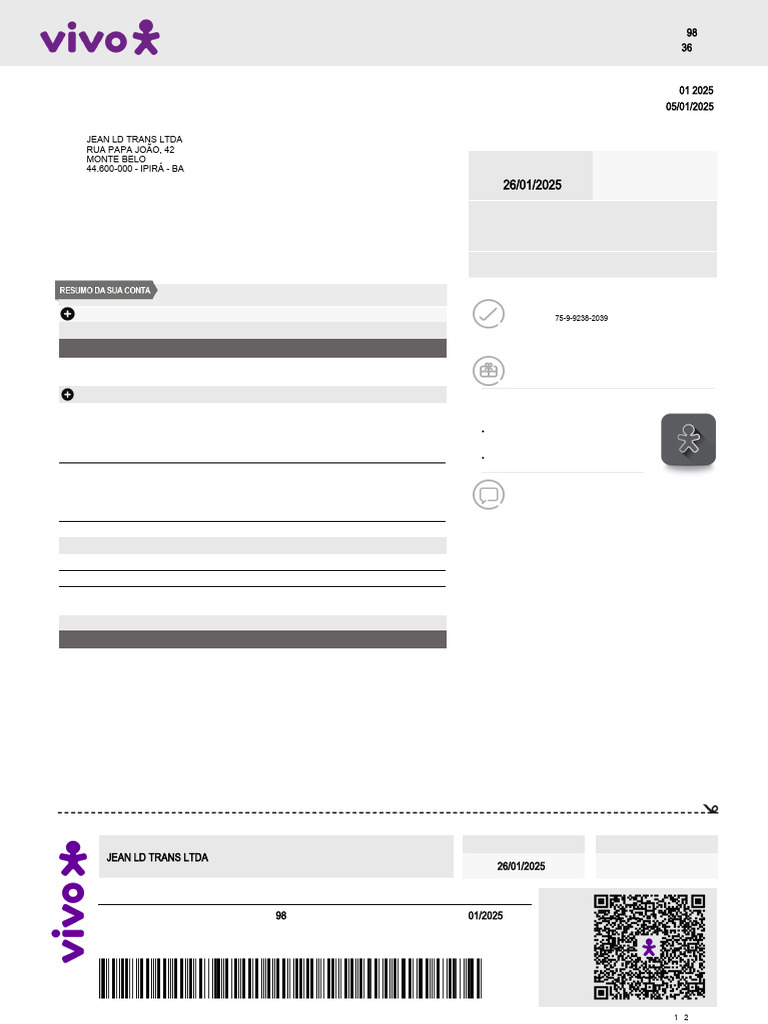 Comprovante de Resid. Jesser LD Trans | PDF | Brazil