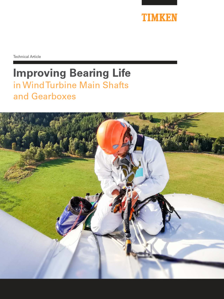 Optimizing Wind Turbine Bearings | PDF | Bearing (Mechanical) | Wind Turbine
