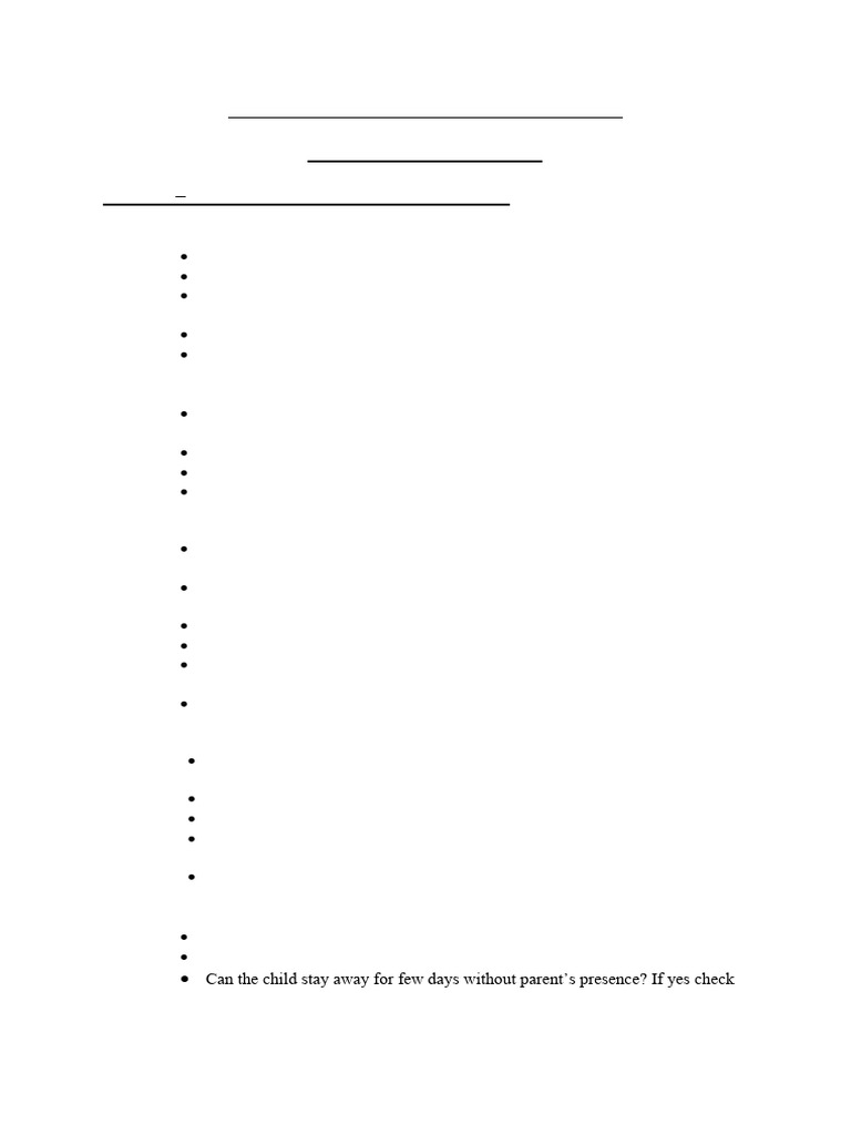 ISAA Parent Interview Questions | PDF | Nonverbal Communication | Pain