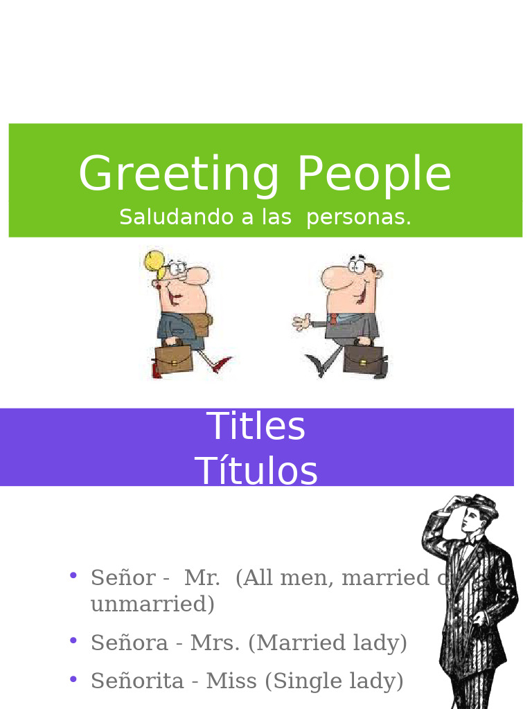 Greetings Manners and Saying Goodbye PowerPoint Presentation | PDF