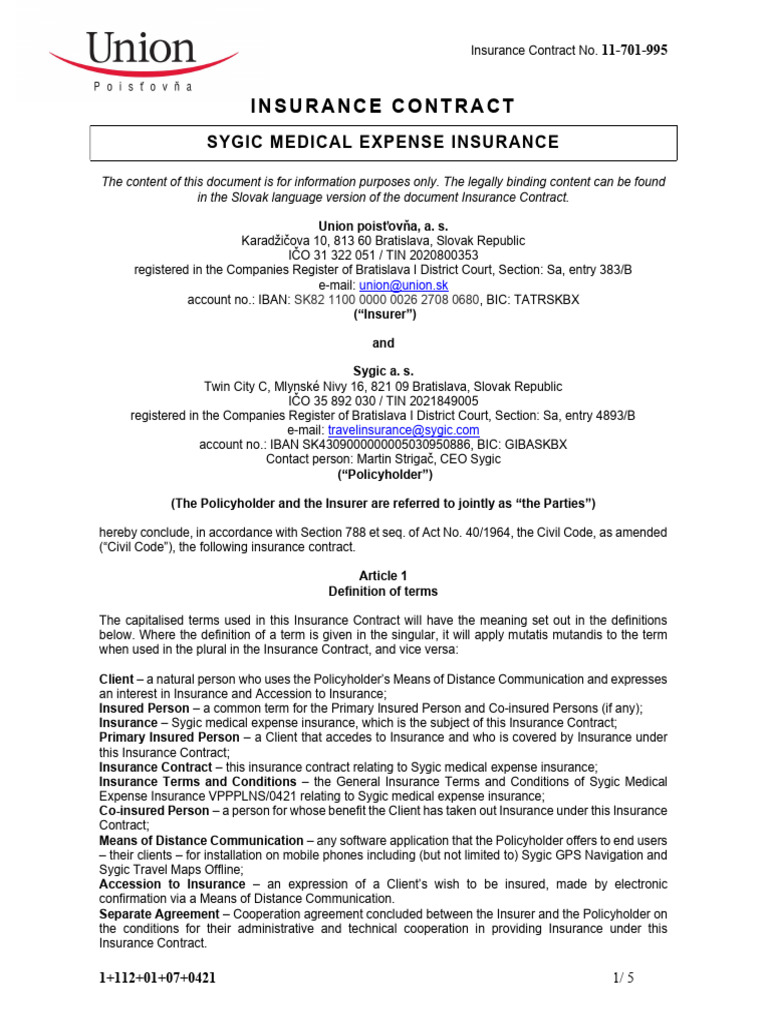 insurance-contract | PDF | Insurance | Insurance Policy