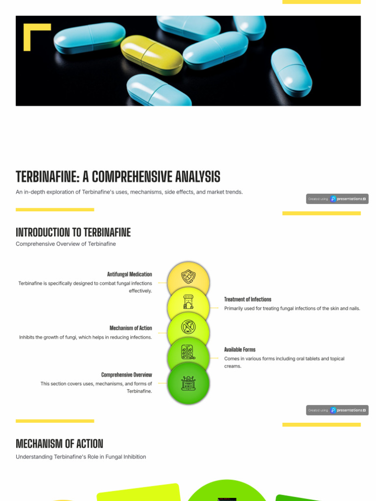 Comprehensive Overview of Terbinafine | PDF