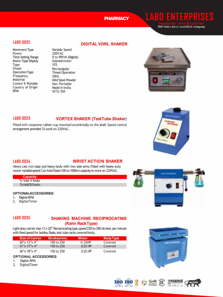 LABO ENTERPRISE Catalogue 2024-26-10 | PDF