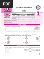 Imo Sample Paper Class-3 2025-26 | PDF | Geometry | Mathematics