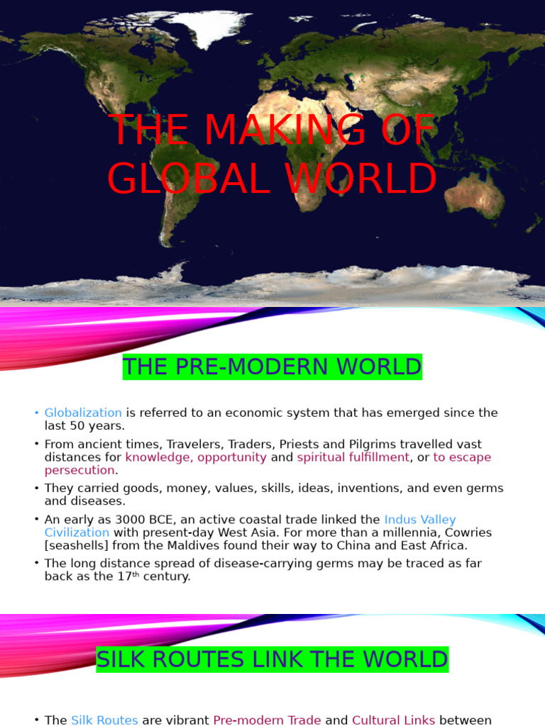 Making of Global World | PDF | Great Depression | Bretton Woods System