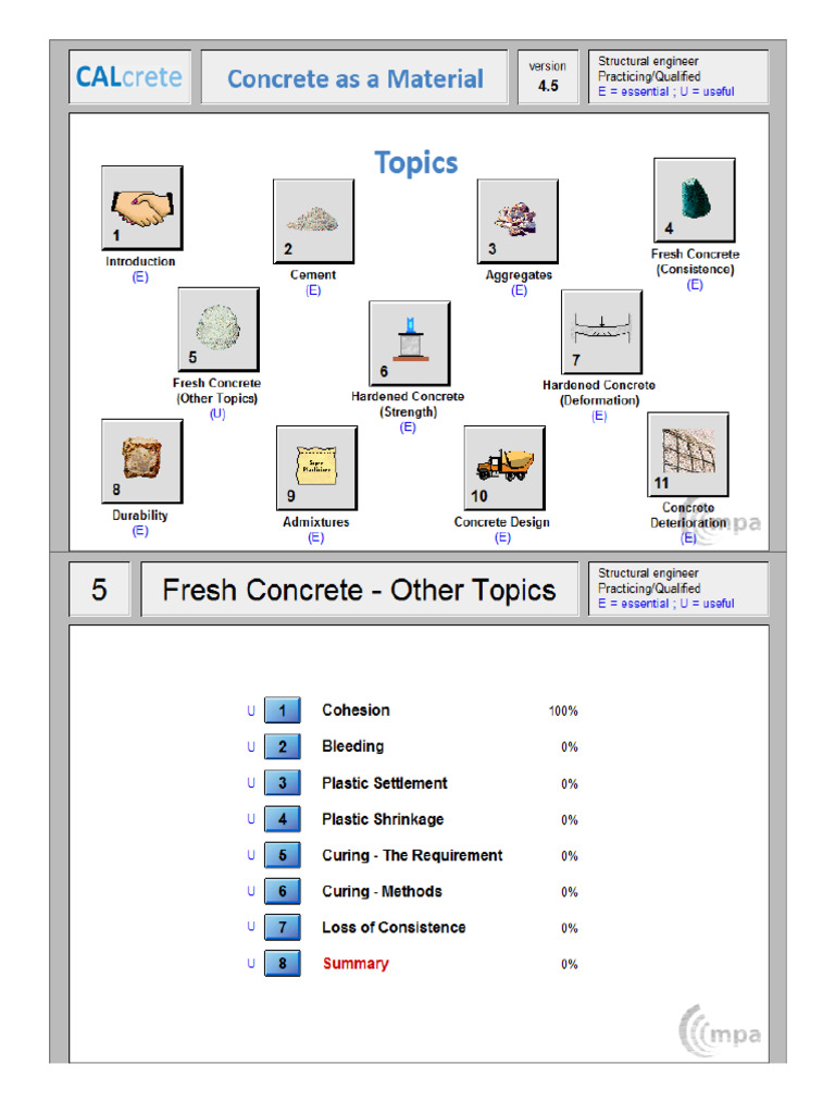 Concrete As Material - Fresh Concrete - Other Topics | PDF | Concrete ...