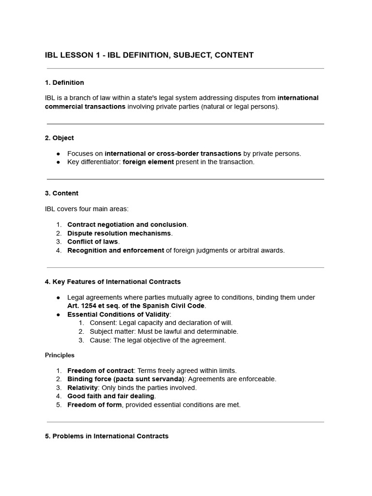 LAW Resume | PDF | Arbitration | Private Law