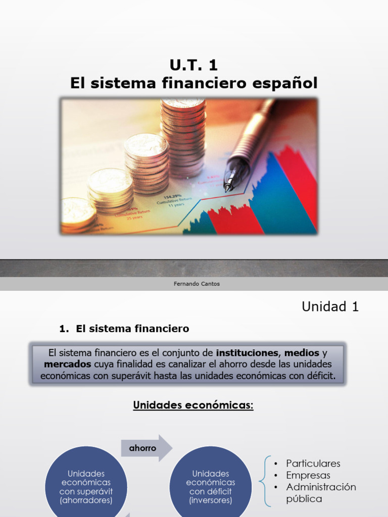 Introducción al Sistema Financiero | PDF | Bancos | Sistema financiero