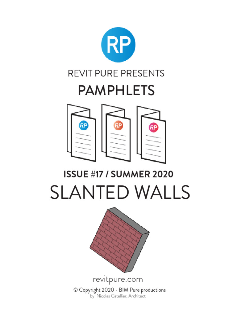RP Pamphlet17 Slanted Walls | PDF | Autodesk Revit