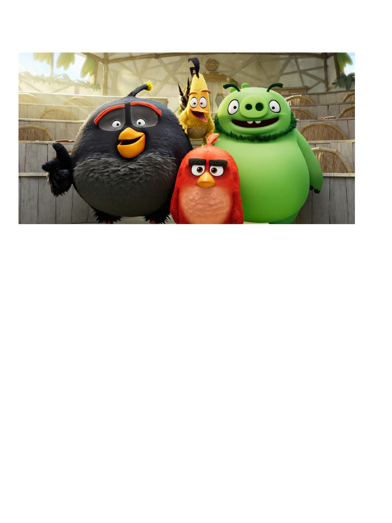 Angry Birds Characters in Stadium Pose | PDF