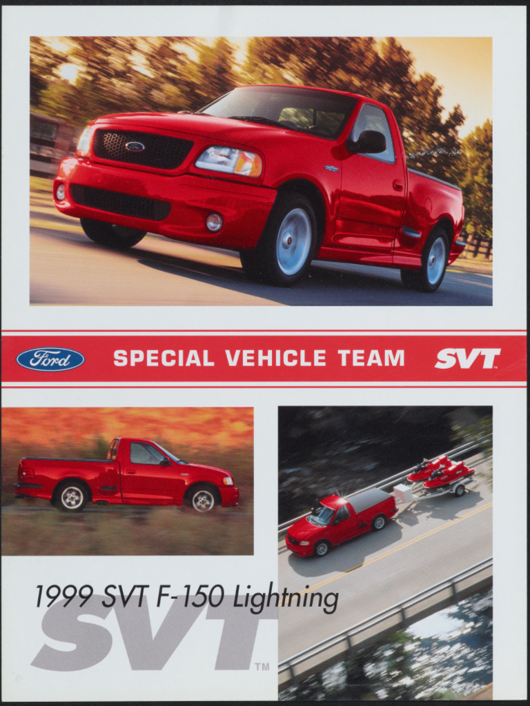 Access-1999 Ford SVT F 150 Lightning Brochure Ar 96 212010 15217 | PDF ...