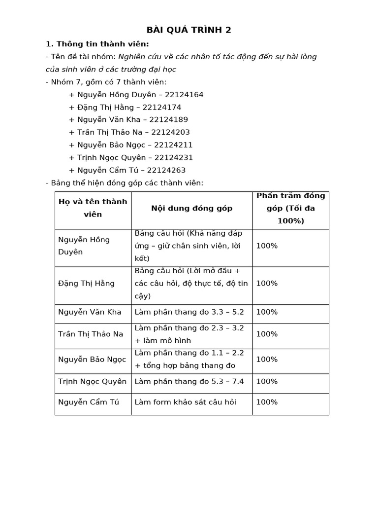 PPNC - Bài QT2 - Nhóm 7 | PDF