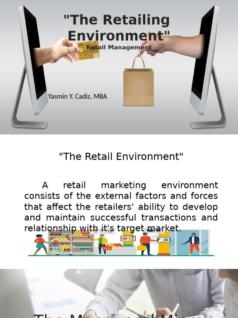 Understanding the Retail Environment | PDF | Retail | Marketing