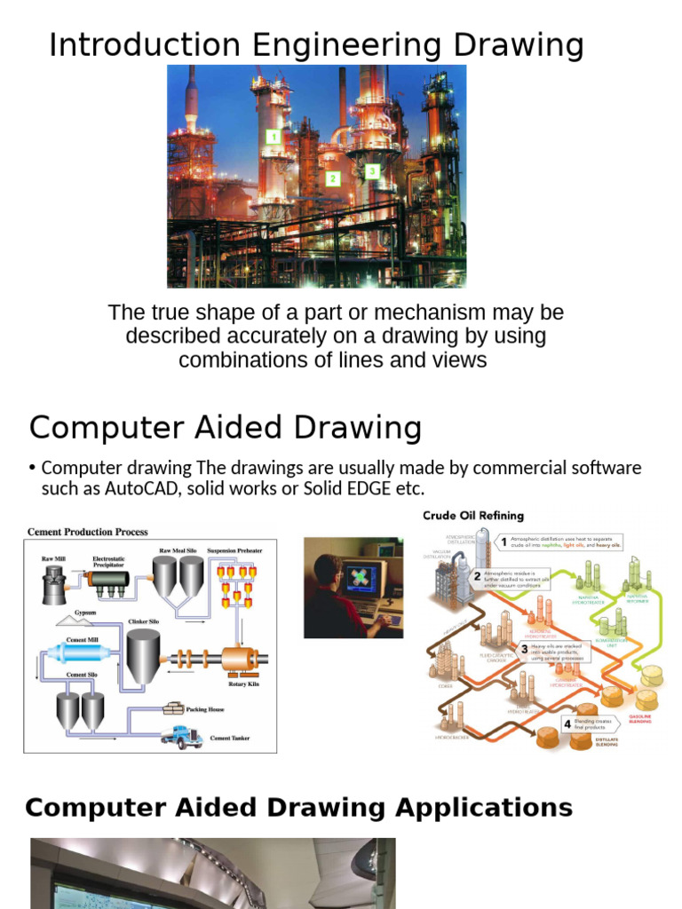 Introduction To Engineering Drawing AND GRAPHIC LANGUAGE | PDF ...
