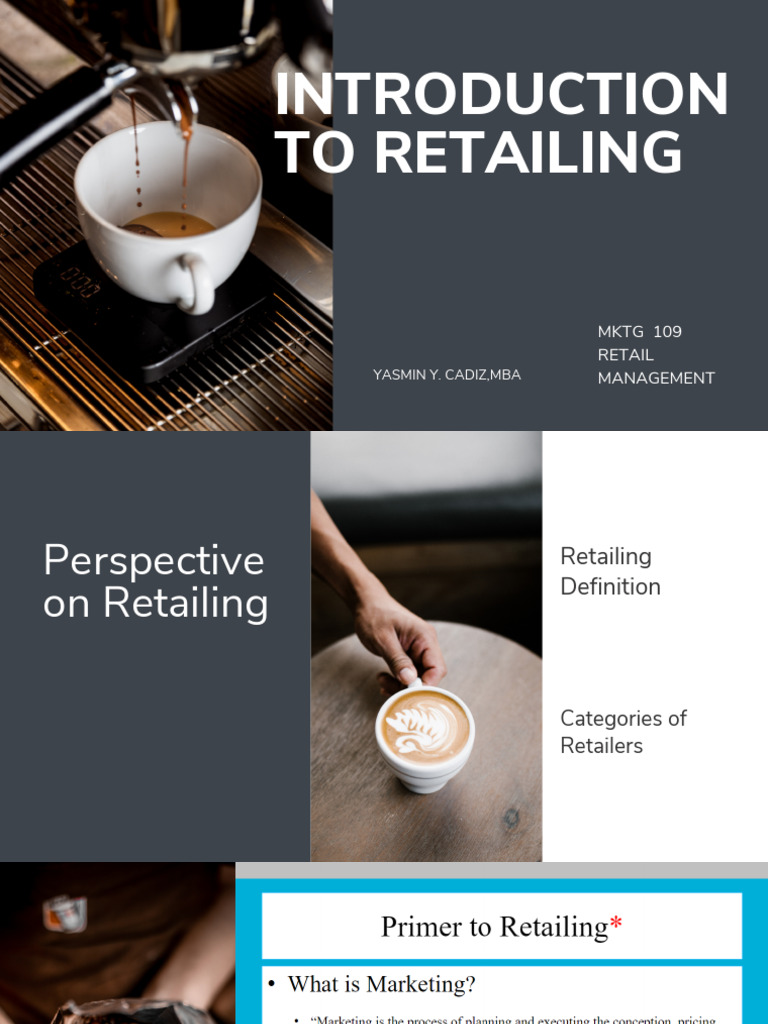 Introduction to Retailing Concepts | PDF
