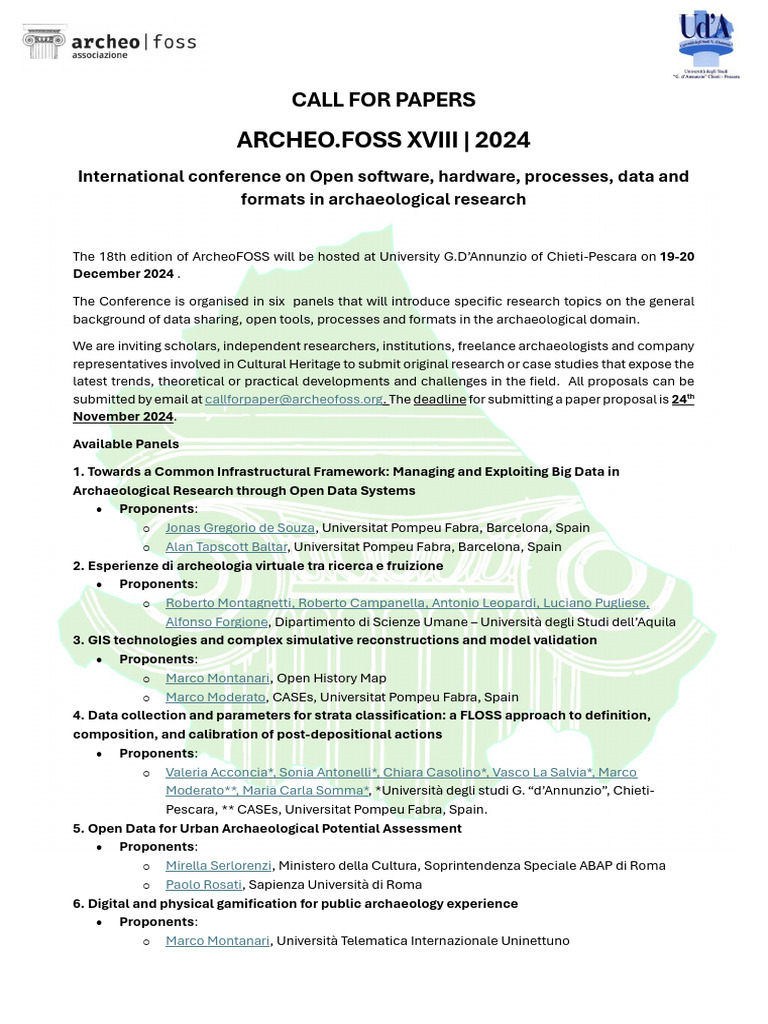 CALL FOR PAPERS | PDF | Information Science | Information Technology