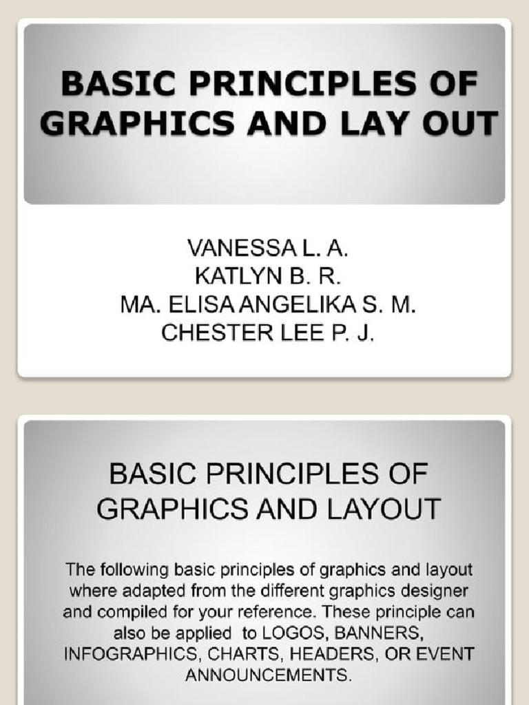 Lesson-6-Basic-Principles-of-Graphics-and-Layout | PDF