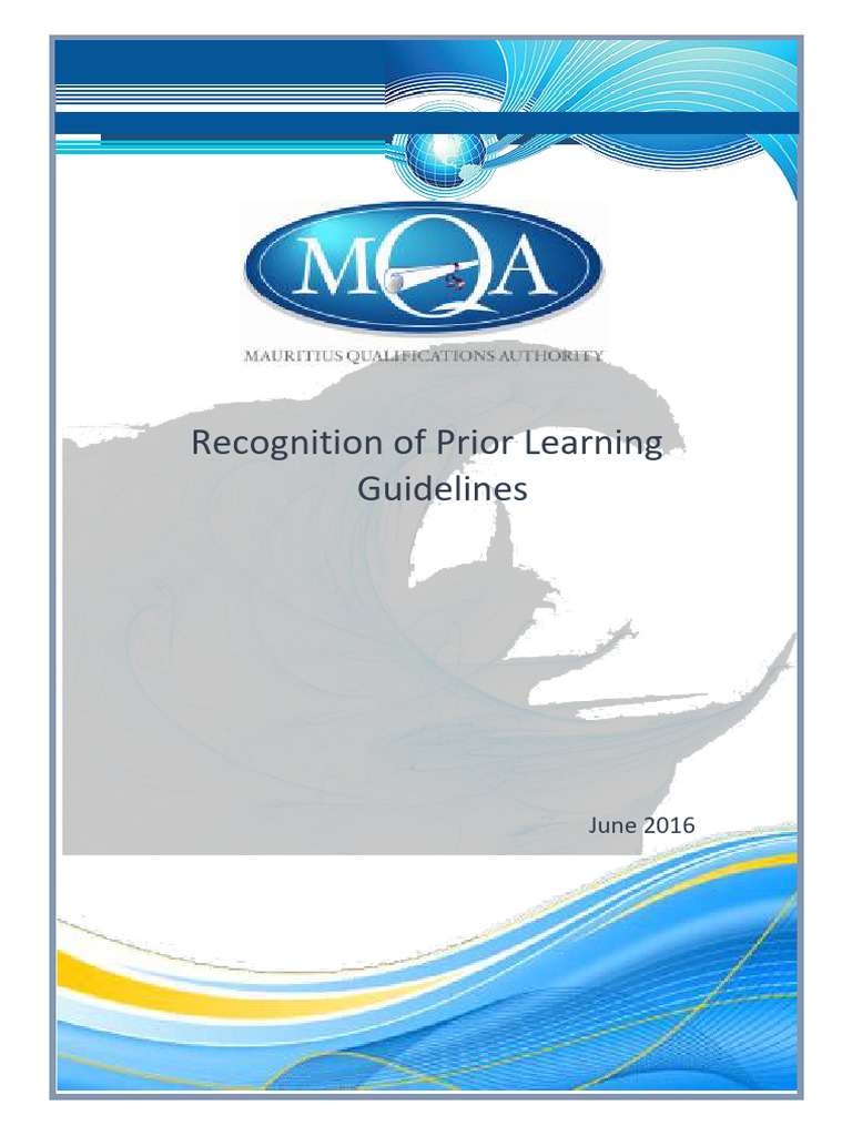 RPL Guidelines - PDF Version - Cleaned | PDF | Learning | Cognition