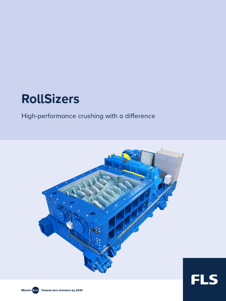 High-Performance RollSizer Crushers | PDF | Mechanical Engineering