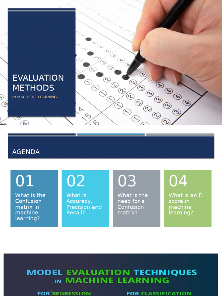 Evaluation Metrics | PDF | Accuracy And Precision | Applied Mathematics