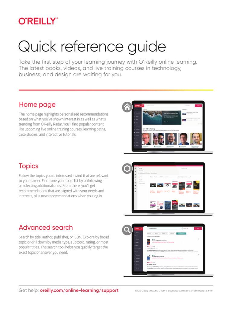 O_Reilly Quick reference Guide | PDF
